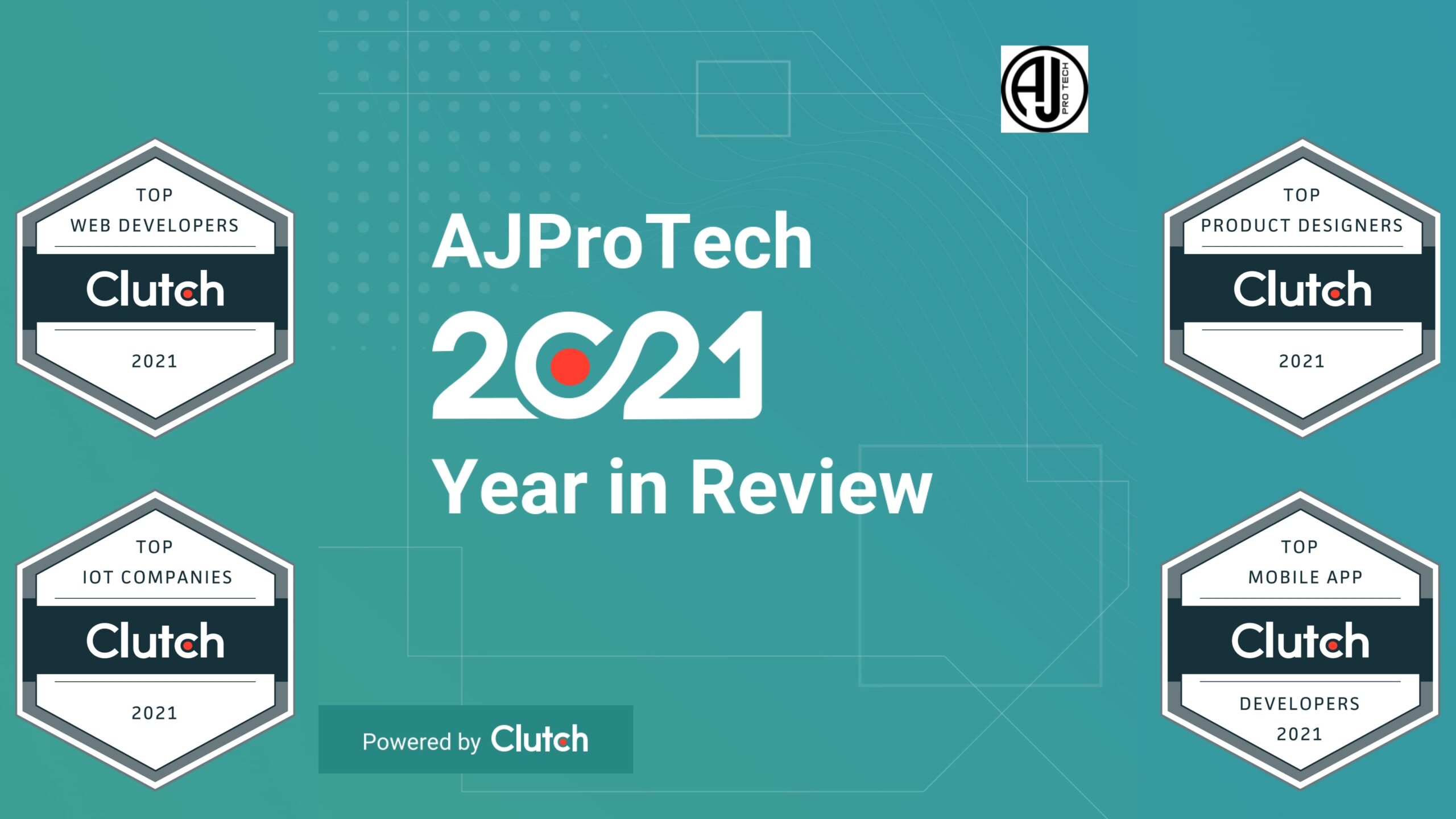 AJProTech’s Clutch 2021 Rewind | Product Development Partner | Get your idea to market in 6-12 ...